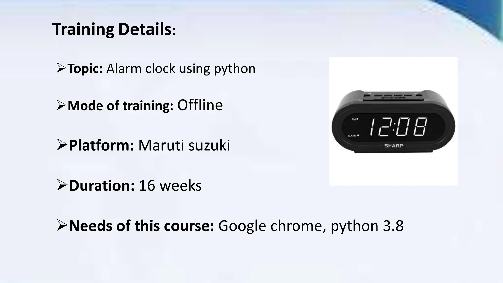 lakshay yadav training report on alarm.pptx