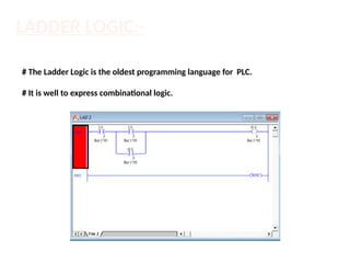 lakshit industrial training.pptx of plc and scada | PPT