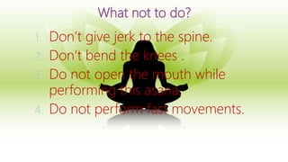 yoga SHALABHASANA asasna LNIPE | PPTX