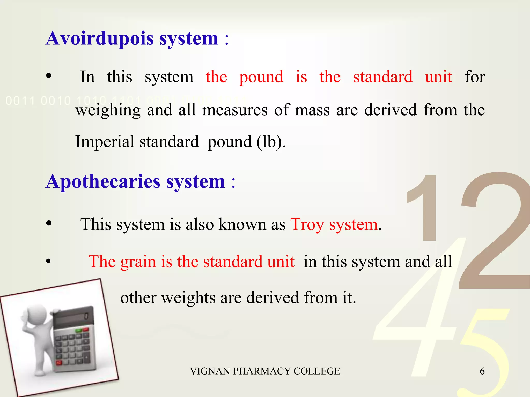 Pharmaceutical calculations | PPTX