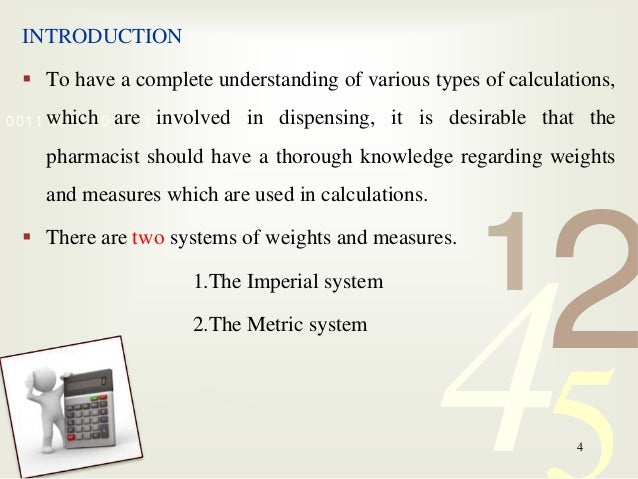 Pharmaceutical Calculations Pharmaceutical Calculations