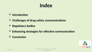 Enhancing strategies for effective communication of drug safety risks ...