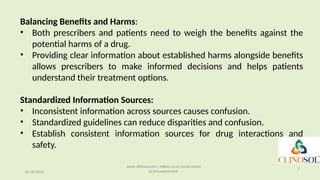 Enhancing strategies for effective communication of drug safety risks ...