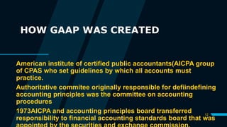 INDIAN GAAP V/S US GAAP | PPTX
