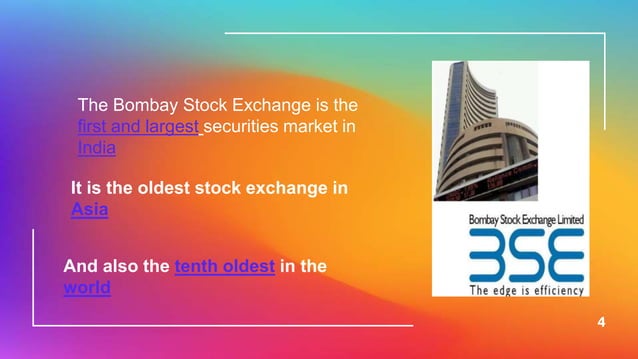 Bombay stock exchange (BSE) | PPT