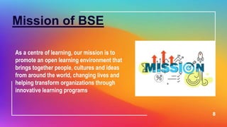 Bombay stock exchange (BSE) | PPTX