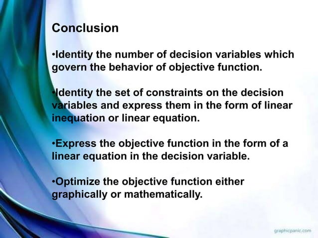 Mathematical Formulation Of Lpp Properties And Example PPT mathematical-formulation-of-lpp-properties-and-example-ppt