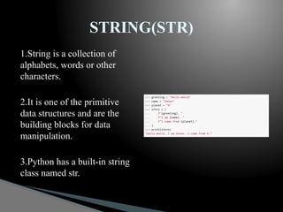 lakshya's ppt python for final final.pptx | Free Download