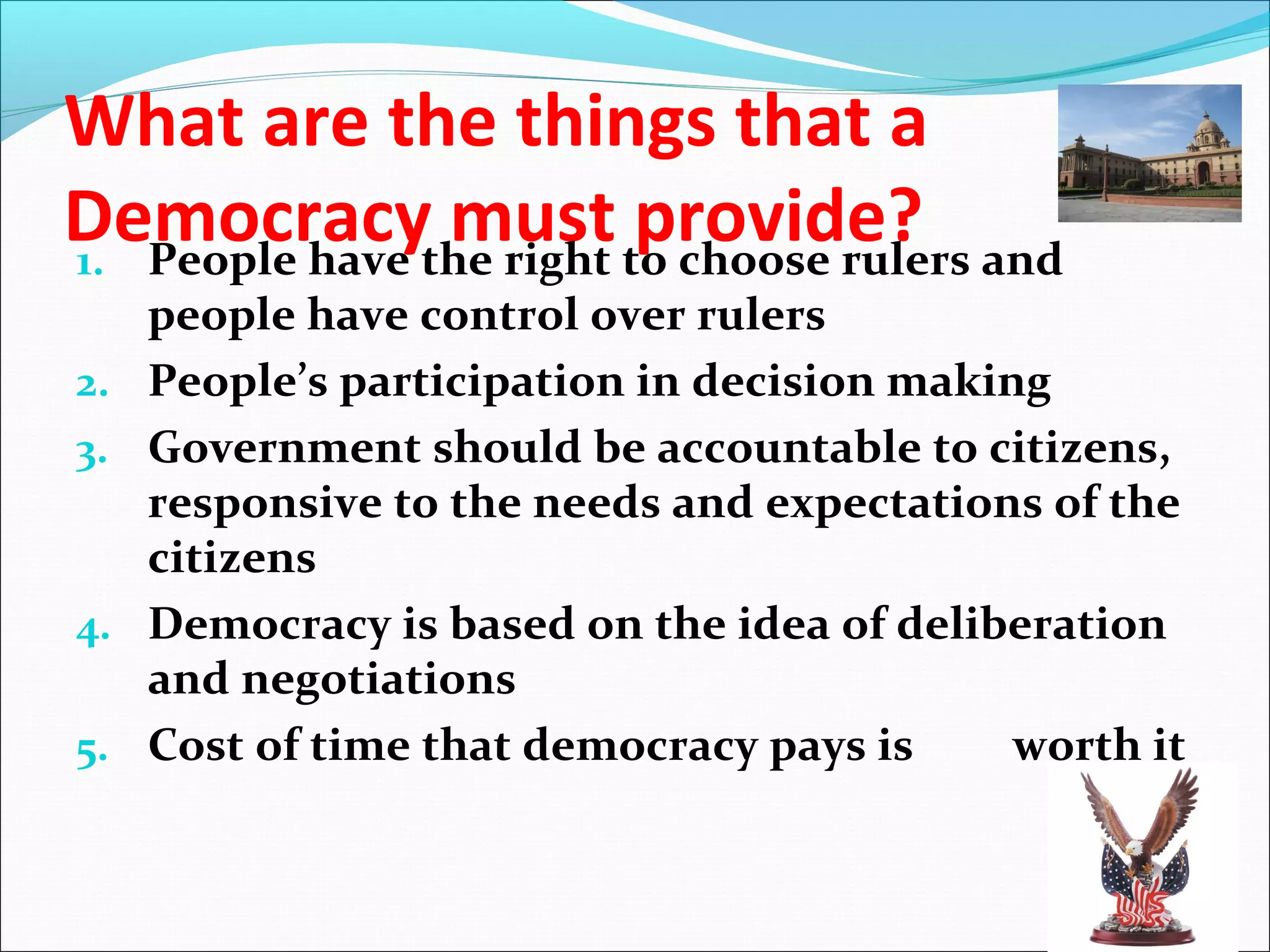 DEMOCRATIC RIGHT | PPT