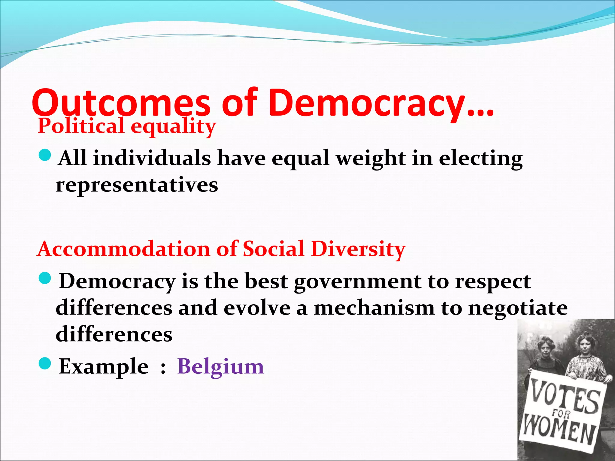 DEMOCRATIC RIGHT | PPT