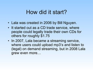 Lala Presentation | PPT