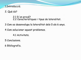 La Lateralitat | PPSX