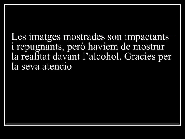 L’Alcoholisme | PPT