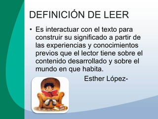 La lectura | PPT