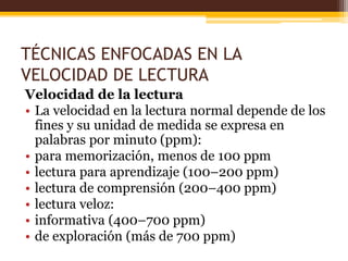 LA_LECTURA y sus tipos de lectura....ppt | Educational Assessment ...