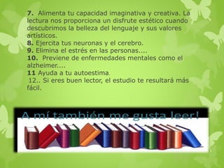 La lectura, un camino al conocimiento | PPTX