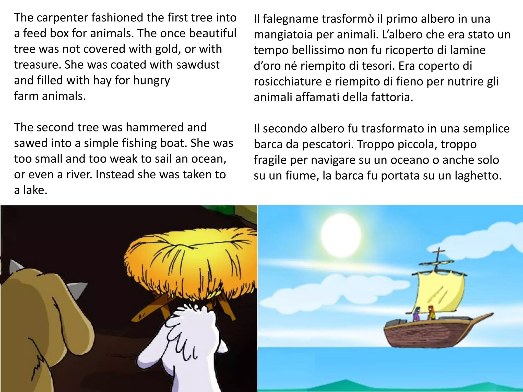 La leggenda dei tre alberi - The Legend of the Three Trees | PDF