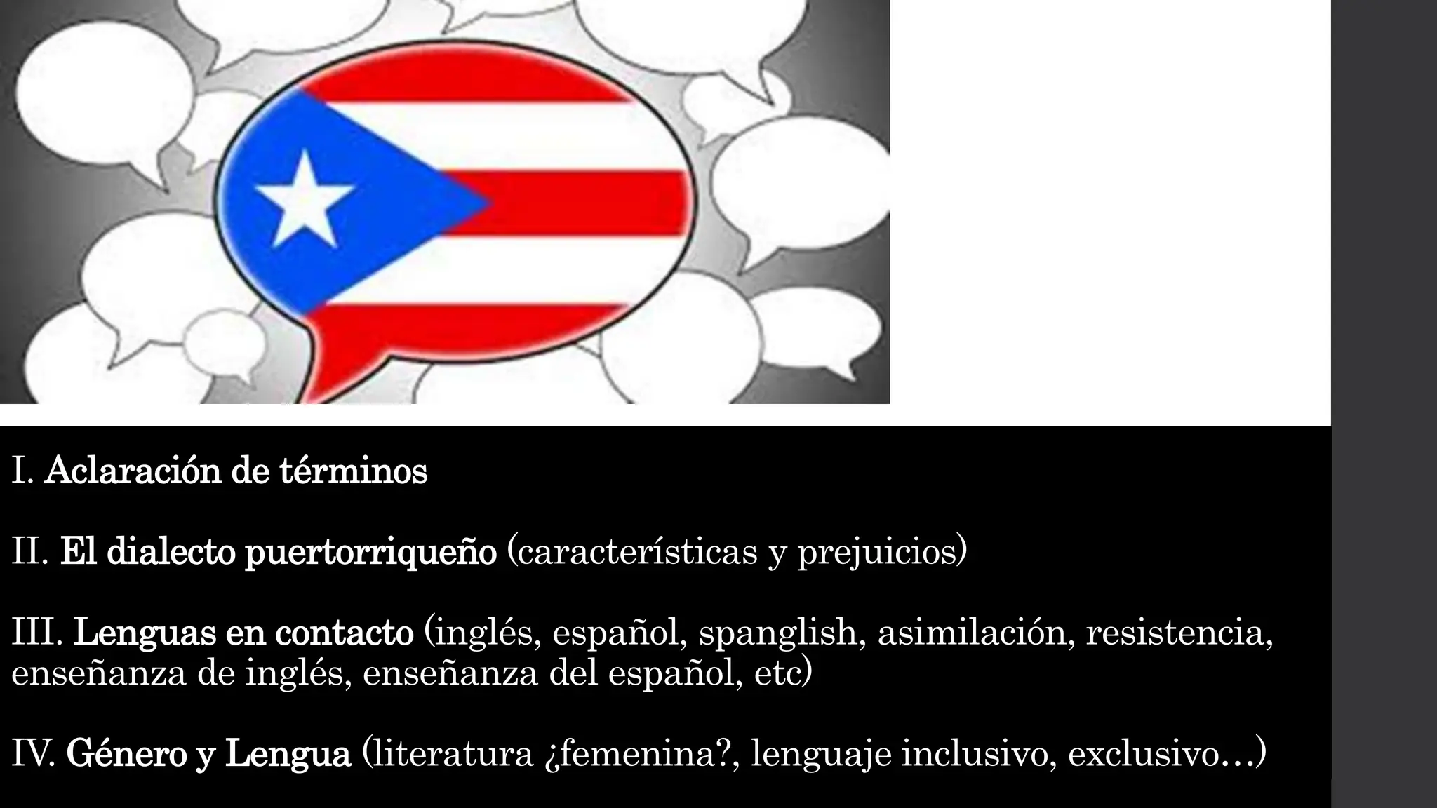 La lengua (dialecto puertorriqueño) de Puerto Rico.pptx