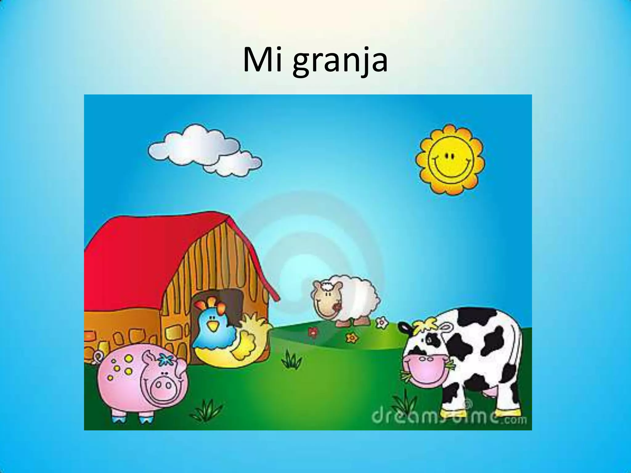 La letra de vengan a ver mi granja | PPT