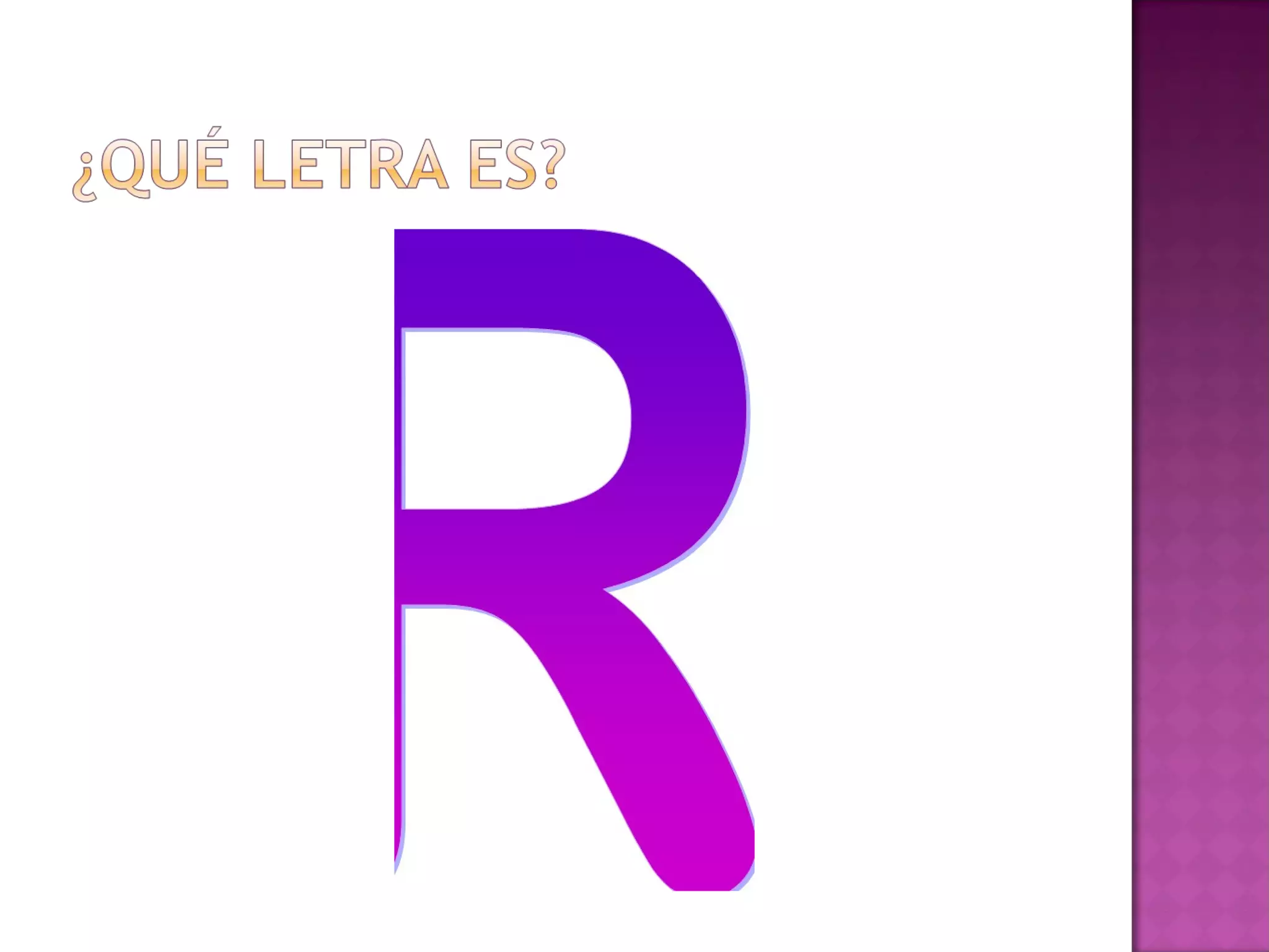 La letra escondida | PPT