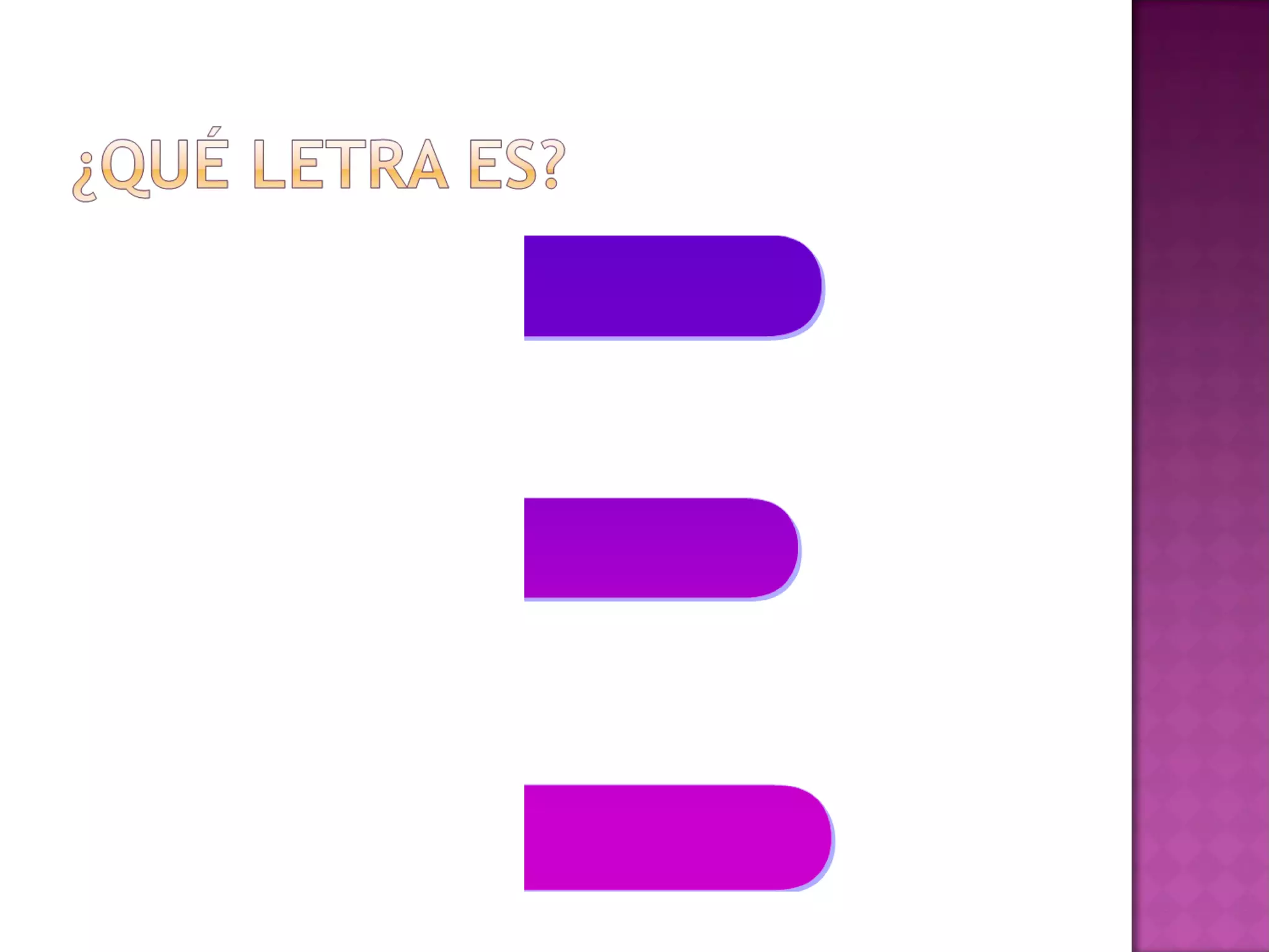 La letra escondida | PPT