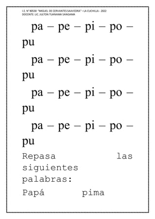 La letra p y m.docx