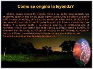 La leyenda del silbon | PPTX
