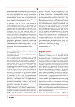 La lezione di steve jobs: una riflessione italiana | PDF