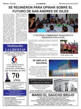 La libertad abril | PDF