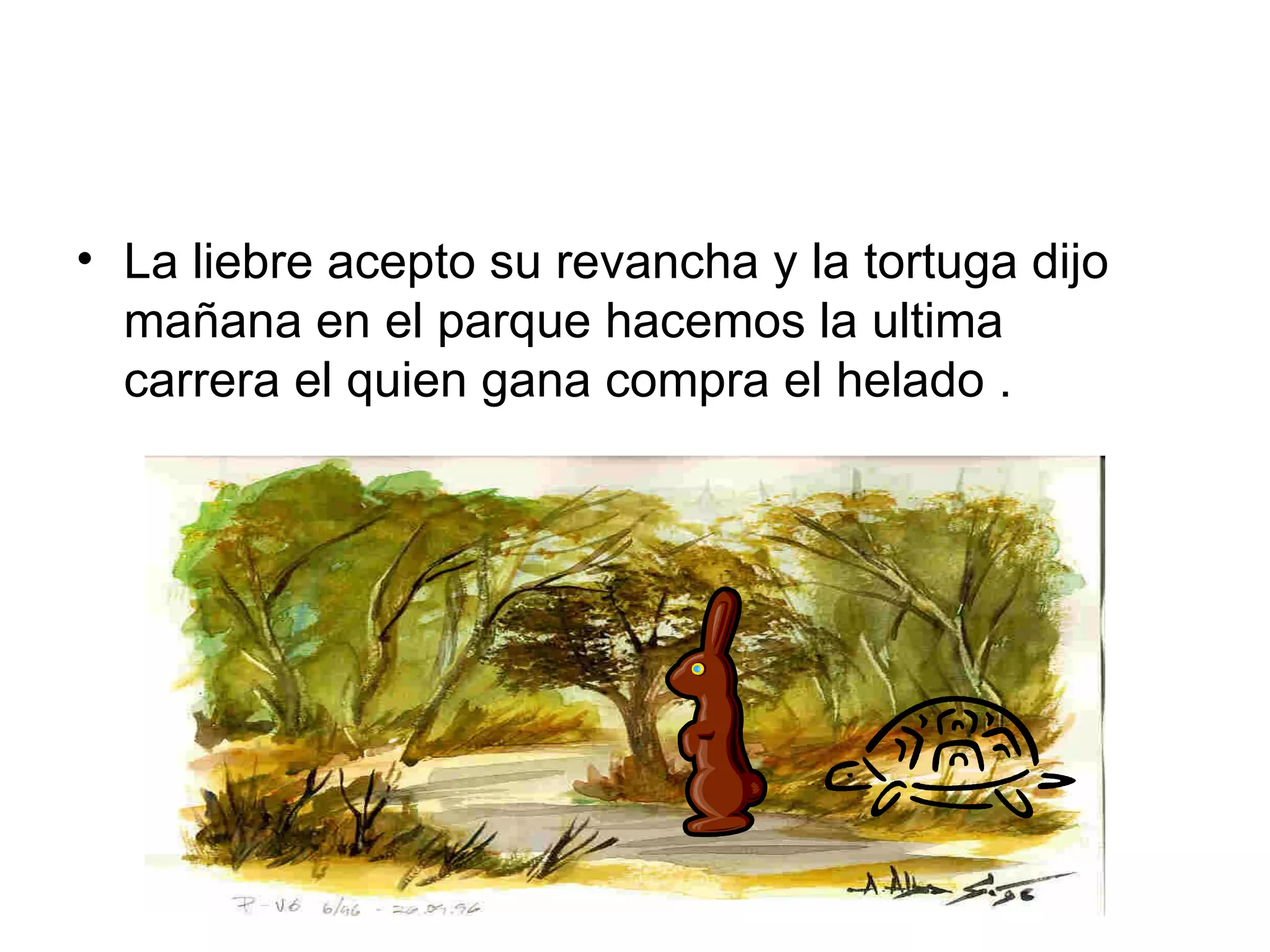 La Liebre Y La Tortuga | PPT