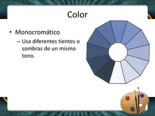 La linea, la forma, el color, el punto,textura | PPTX