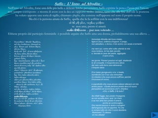 La lirica amorosa nella Grecia del periodo arcaico | PPTX