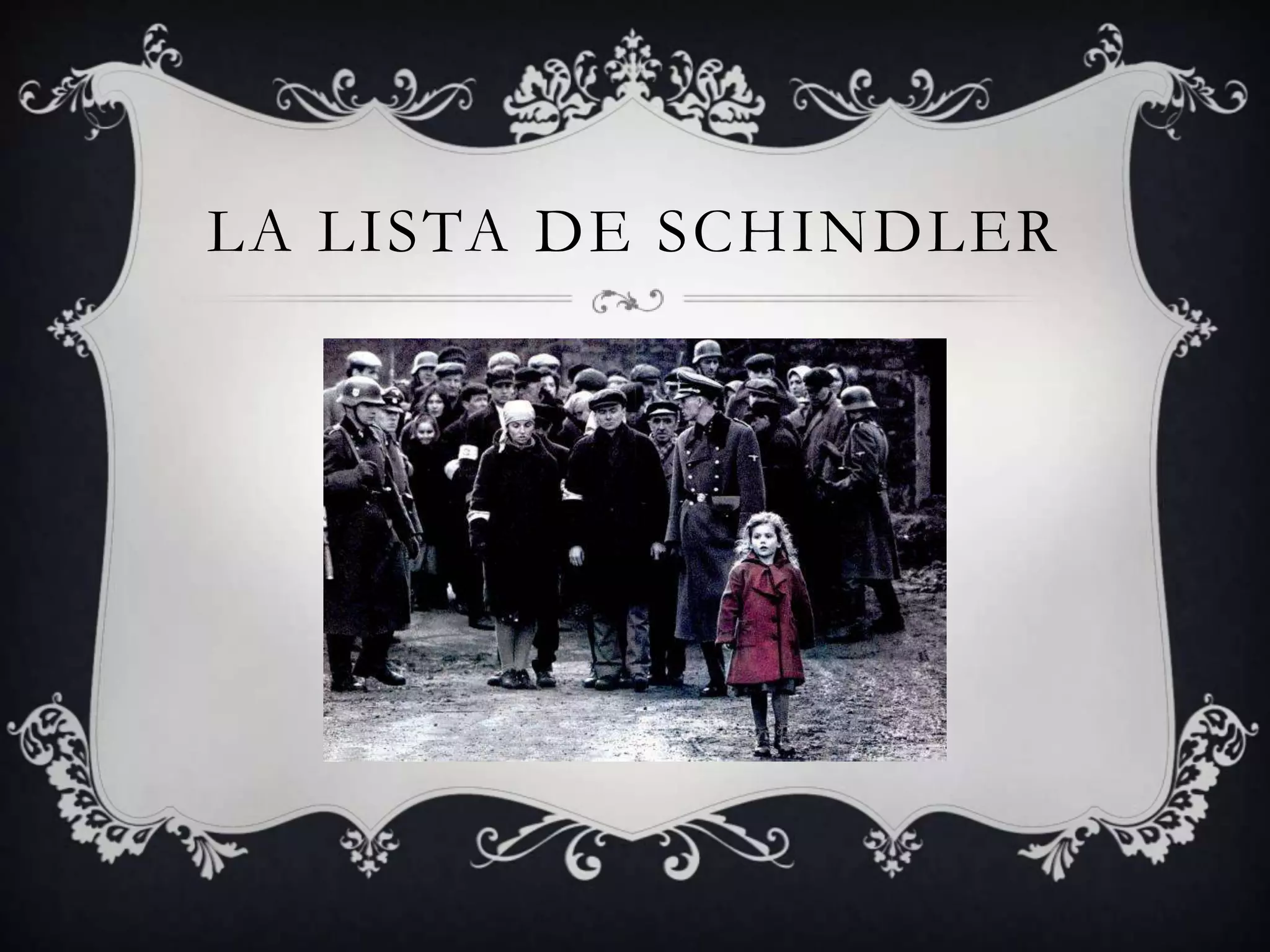 La lista de schindler.pptx roberto jorge saller | PPT