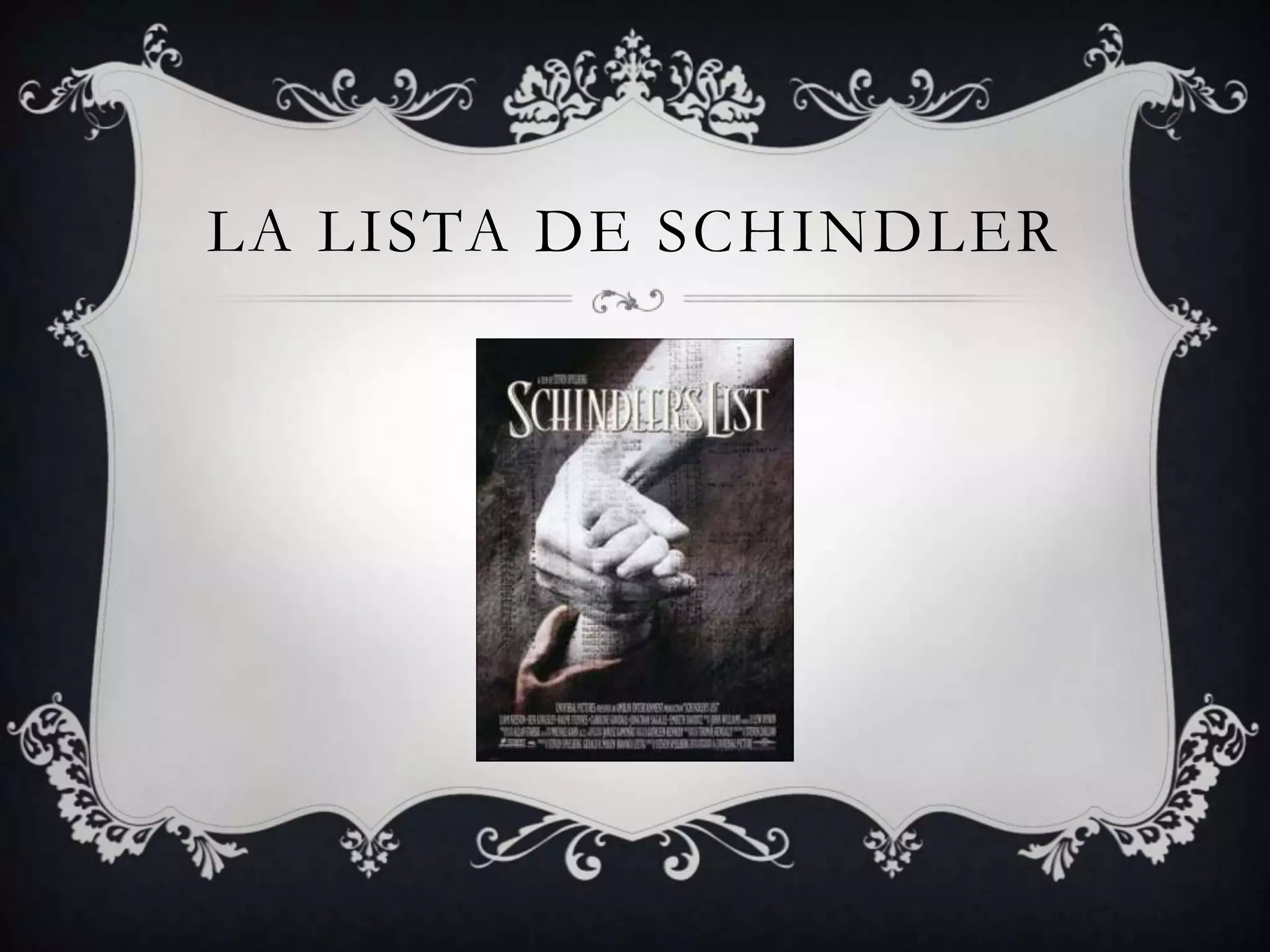 La lista de schindler.pptx roberto jorge saller | PPT
