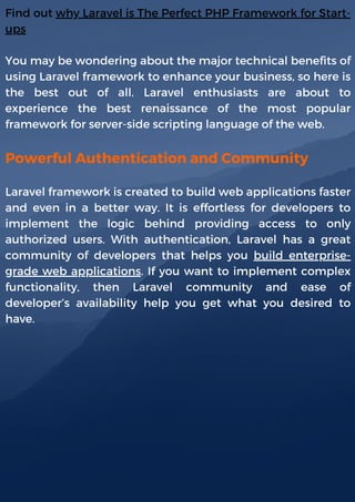 Why Laravel is Still a Good Choice in 2020 | PDF | Web Development ...