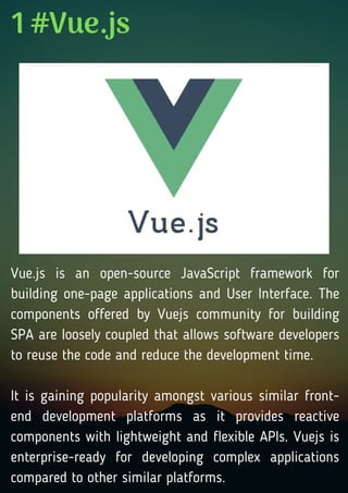 Top 11 Front-End Web Development Tools To Consider in 2020 | PDF | Web ...
