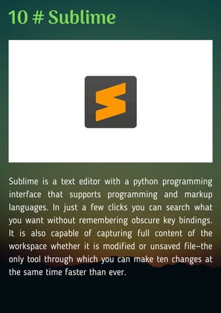Top 11 Front-End Web Development Tools To Consider in 2020 | PDF