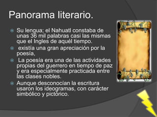La Literatura Azteca | PPTX