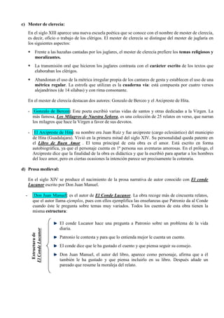 La literatura en la edad media y el renacimiento | PDF