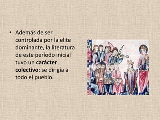 La literatura española en la edad media | PPTX