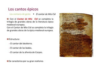 La épica medieval | PDF | Musicals | Genres