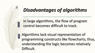 Algorithms and Flowcharts | PPTX | Computing | Technology & Computing