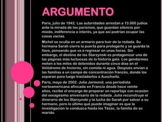 La llave de sarah | PPTX