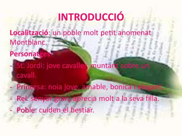 La llegenda de sant jordi | PPT