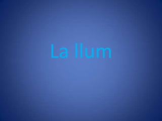 La llum | PPTX
