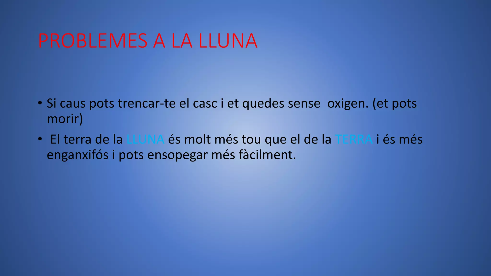 La lluna | PPTX