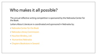 NCompass Live: Letters About Literature | PPTX | Publishing Industry ...
