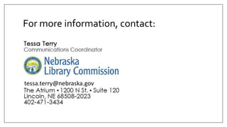 NCompass Live: Letters About Literature 2021 | PPT