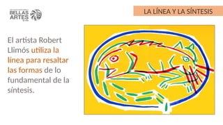 LA LÍNEA EN EL DIBUJO. Escuela nacional de bellas artes del peru | PPTX