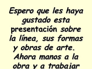 La LíNea Y Sus Tipos. | PPT
